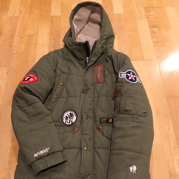 Bape | Jackets & Coats | Bape Workers Union Winter Jacket | Poshmark